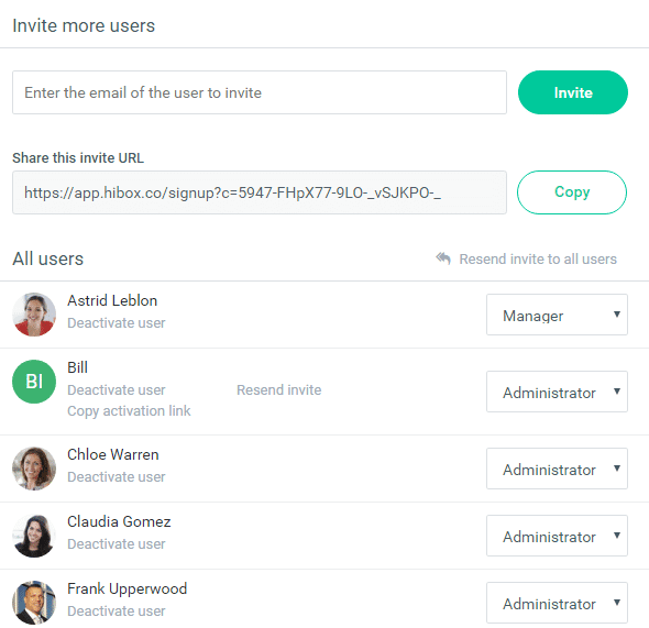 How to Designate User Roles - Software for Nonprofits | Hibox for ...