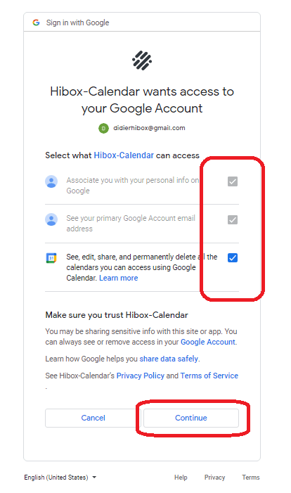 Integrate Google Calendar - Software for Nonprofits | Hibox for Nonprofits